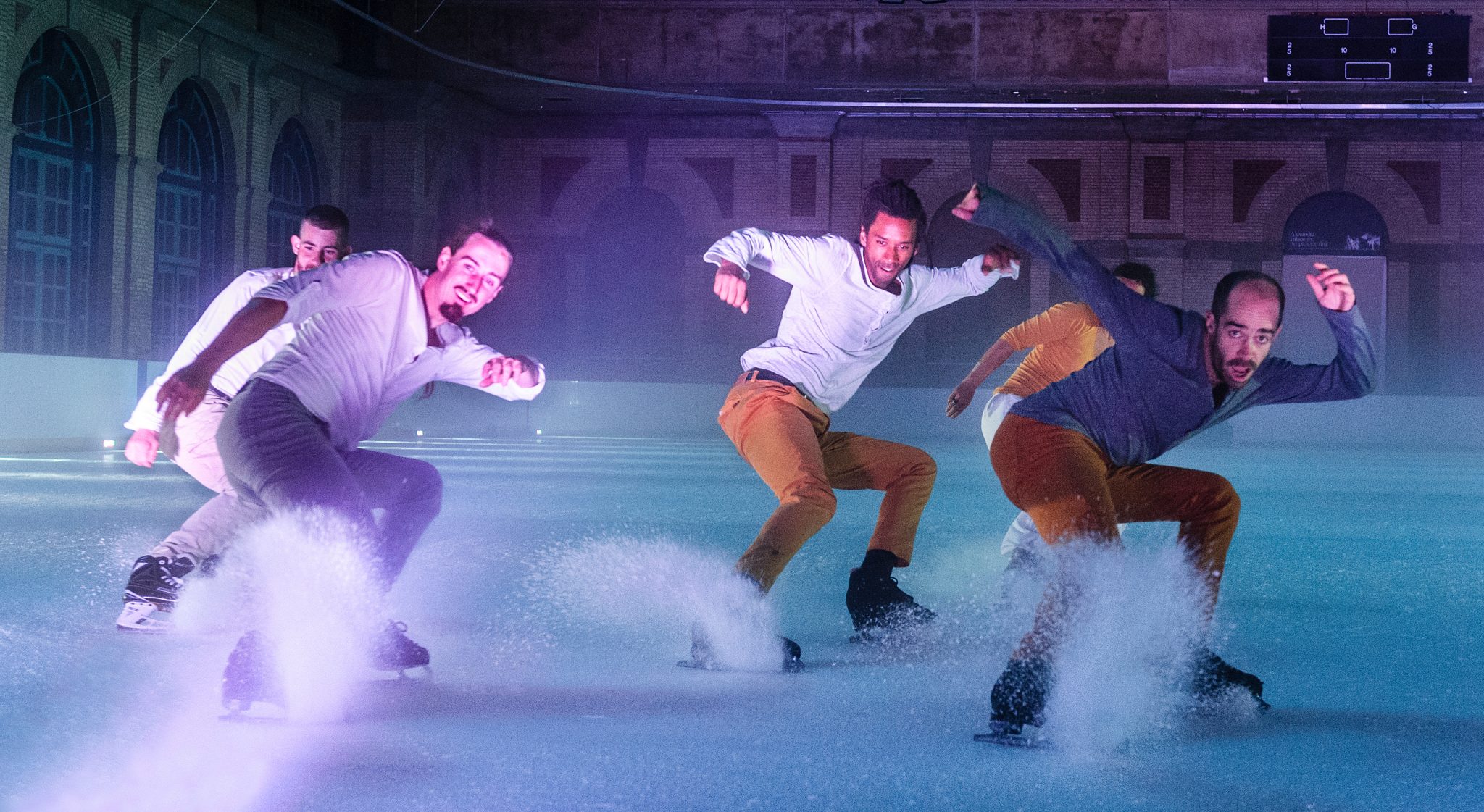 Le Patin Libre, Vertical, Alexandra Palace ice rink – Dance Umbrella